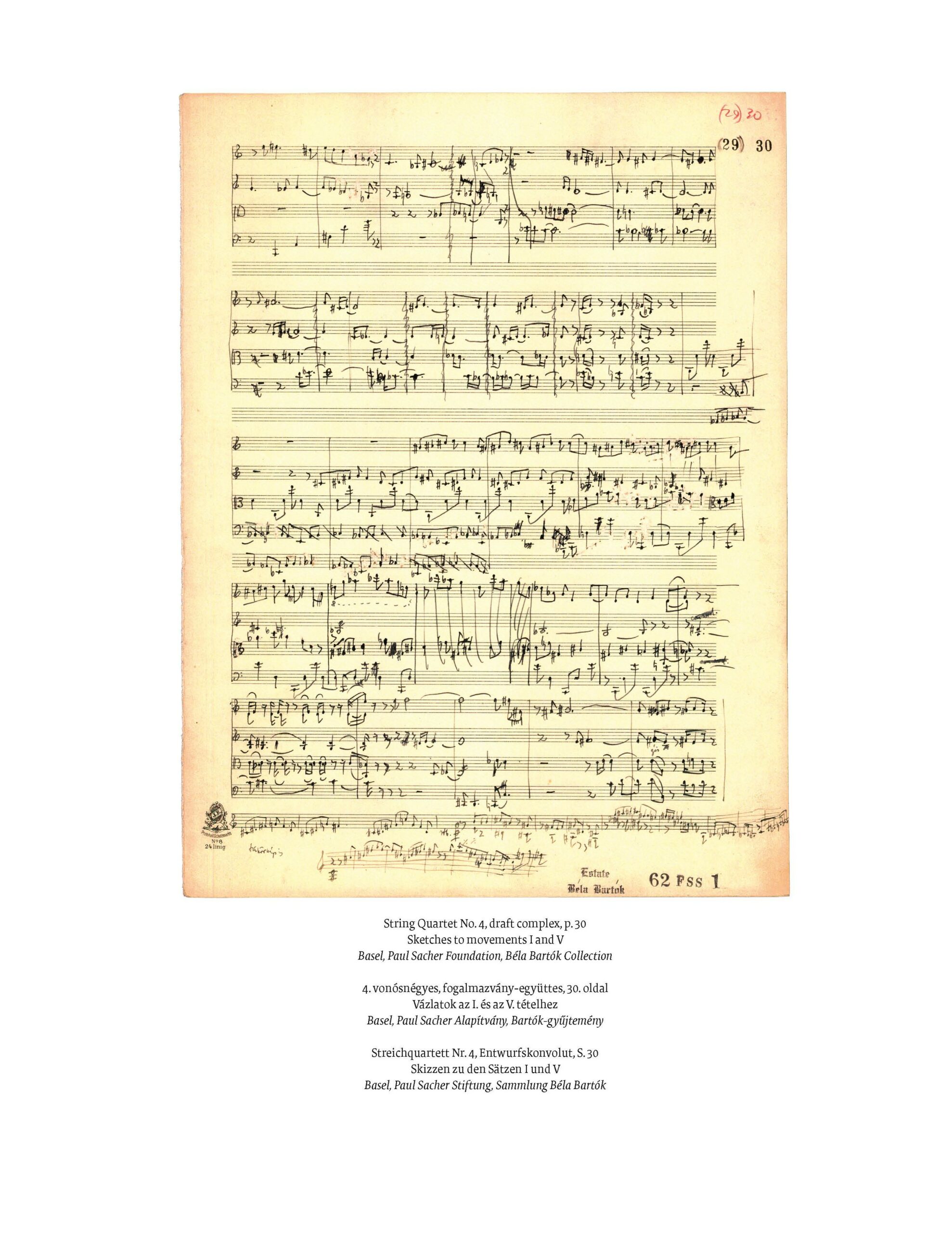 Newly discovered 20th-century classics: Bartók’s six String Quartets in ...